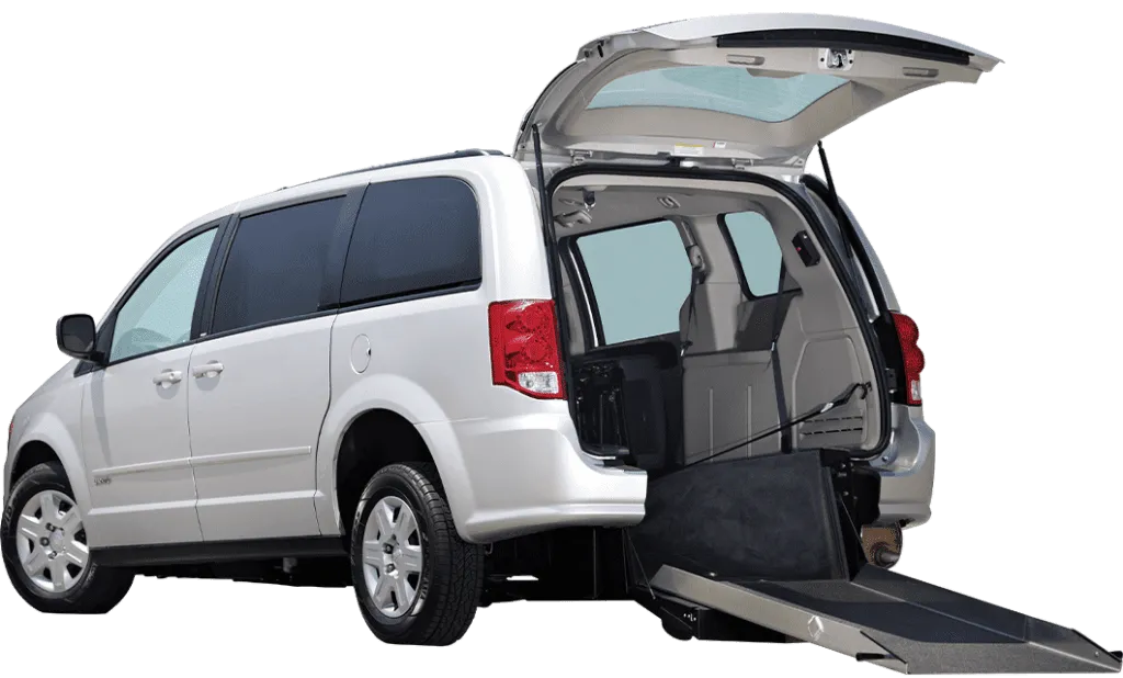 Rear entry wheelchair accessible minivan | Savaria Vehicles
