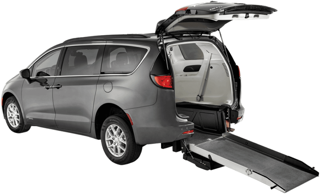 Rear entry wheelchair accessible minivan | Savaria Vehicles